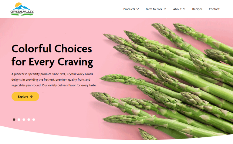 Crystal Valley Foods Unveils Redesigned Website and Fresh New Logo ...